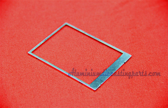 Aluminum Alloy precision metal stamping Hand Phone Frame with Silver Anodize