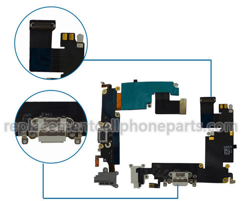 Conector del cargador del cable de la flexión del teléfono celular de las piezas de reparación para el iPhone 6 de Apple más