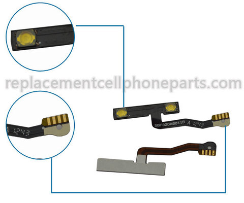 Conector de cable original de cinta de la flexión para los accesorios del teléfono celular de Alcatel
