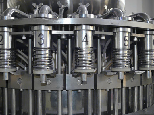 380V stainless steel CE Juice Filling Machine / 9kw Liquid Filling Machine