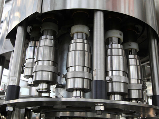 380V stainless steel CE Juice Filling Machine / 9kw Liquid Filling Machine