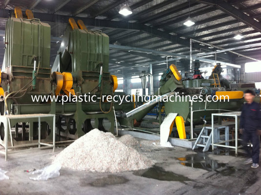 Waste Plastic Recycling Machine , PET Bottle Recycling Machine Line