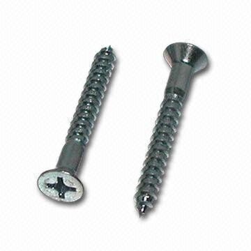 Tornillos de metal penetrantes principales planos cruzados, tornillo galvanizado de los muebles, tornillo penetrante de la mampostería seca
