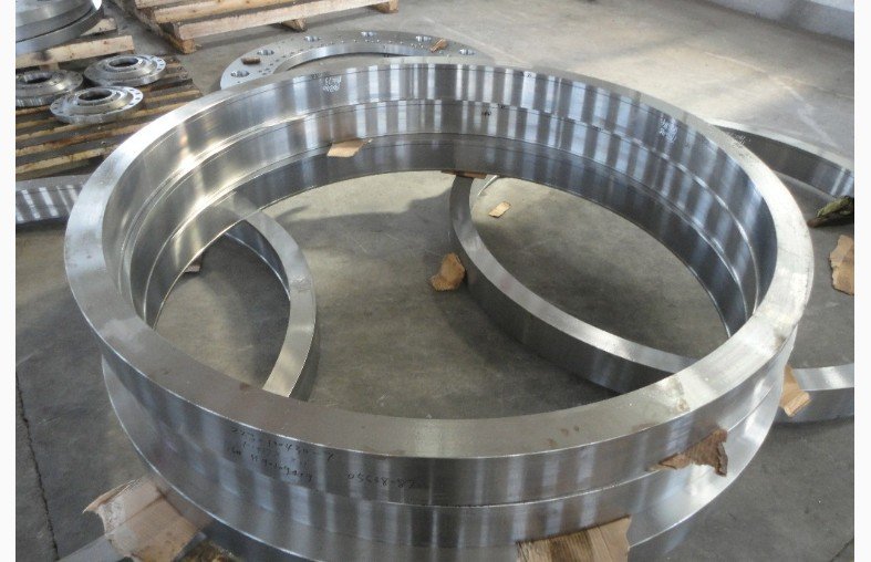 Non-Standard Carbon Steel Forged Rolled Rings For Petroleum , Torsion Resistance