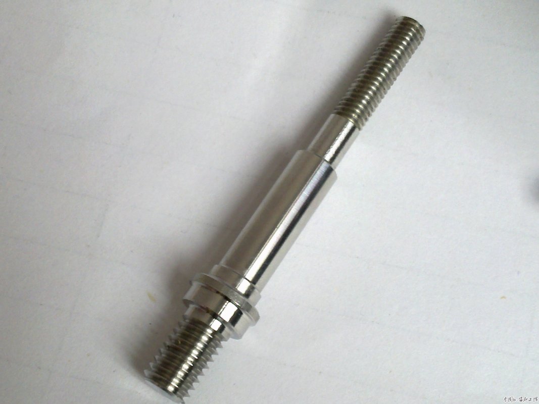 Non-Standard Automatic Metal Lathe Hardware Parts For Fasteners With Zinc Plating