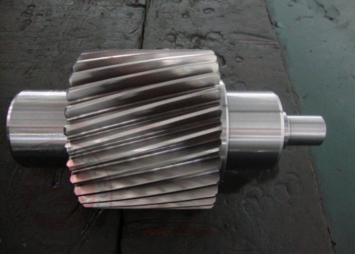 Custom Hydraulic Press Alloy Steel Forgings / Forged Pinion Shaft Thickness 3000mm