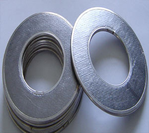 CS SS304 SS316 Nickel 200 Insert Flat Metal Gasket Corrosion Resistance