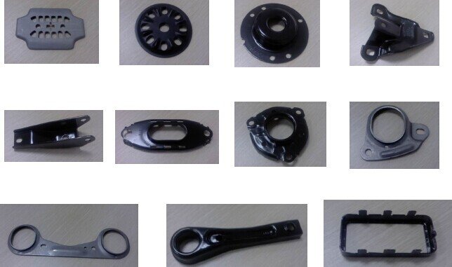 Nickel Plating Steel Sheet Metal Punching / Stamping Service for industrial machine parts