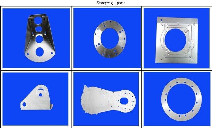 ANSI , DIN Customized Deep Drawn Stamping Spare Parts with Stainless Steel / Cast Iron