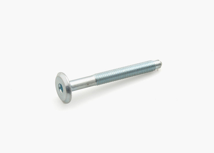 Galvanized Steel M6 1/4" furniture screws and bolts For particle board