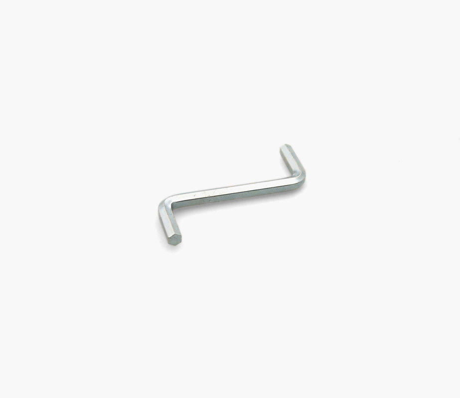Tipo llave hexagonal del acero inoxidable de la llave de Allen, hardware de Z de los muebles