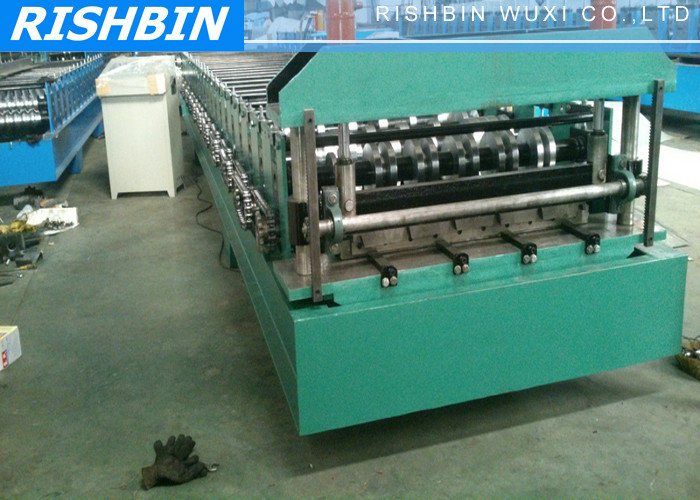 Imperial Rib Trapezoidal Metal Roof Panel Roll Forming Machine with Auto Uncoiler
