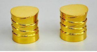 El cinc AM-004 alea los tapones de tuerca del metal que caben en el cuello de aluminio AM-004