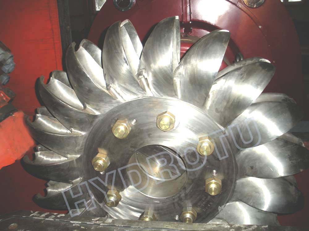 Hydro Pelton Turbine Runner  with Forge CNC Machining for High Head Hydropower Project