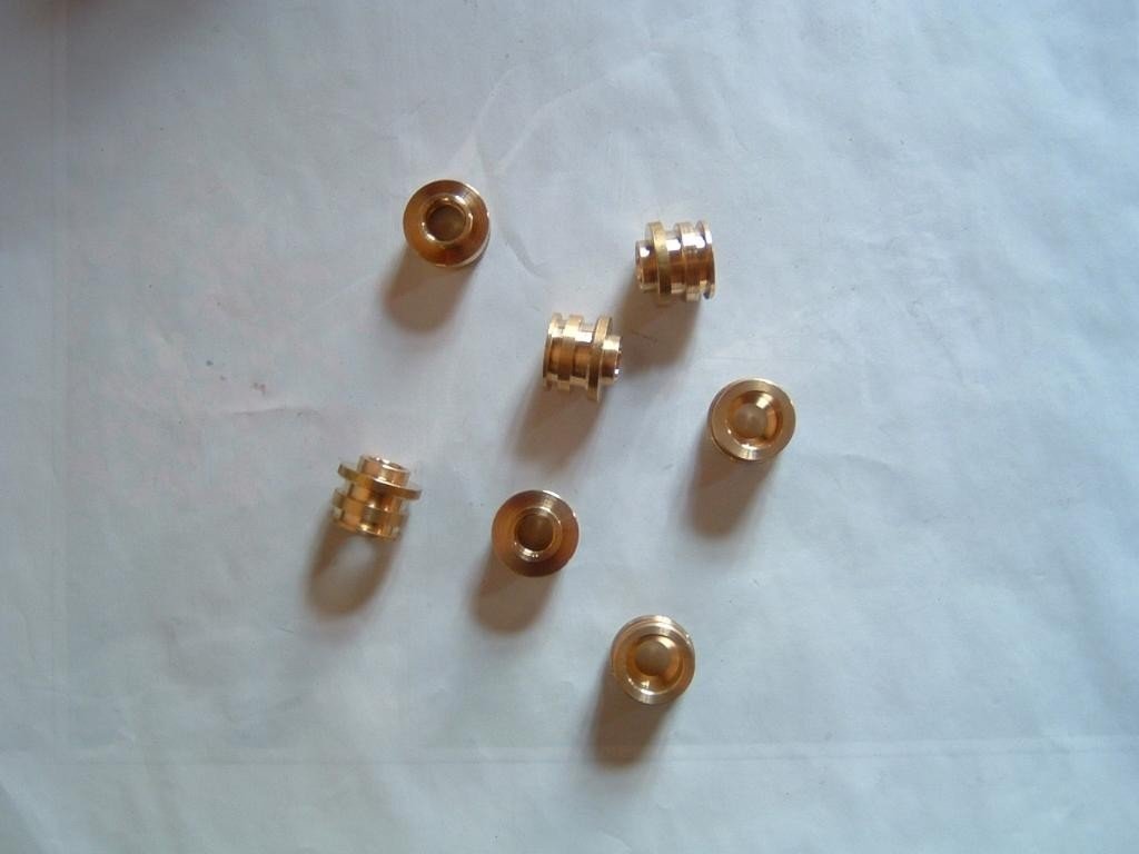 CNC Machining Brass Lathe Parts / Precision Metal Lathe Parts For Electrical Appliances