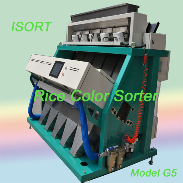 HUAKE CCD rice color sorting machine in China