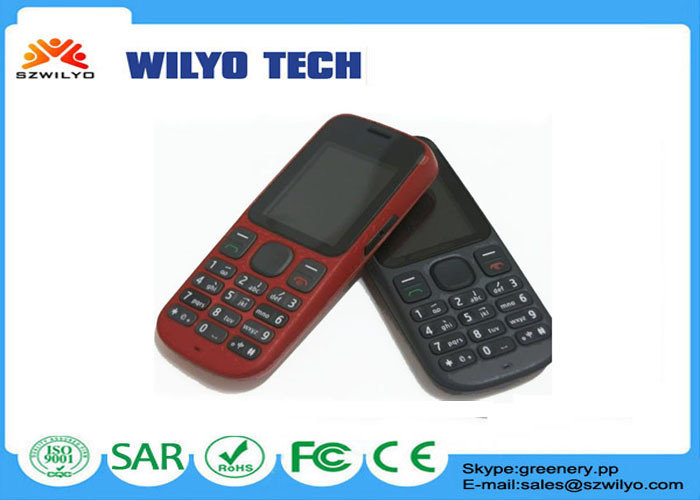 TFT Screen Gsm Dual Sim Phones Tablets With Phone 1.3Mp Plastic Cover W1010 1.8 inch