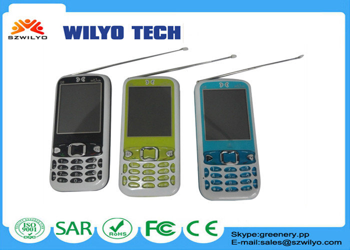 Features Phone , Phones With Gps WQ8TV 2.4 inch 320x240p  Dual Sim Internet Mp3 TV  Camera