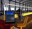 Large Cnc Metal Laser Cutter , Table Top Laser Cutting Machine Air O2 N2 Working Gas