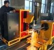 Professional Metal Tube Cutting Machine , Automatic Aluminium Pipe Cutting Machine