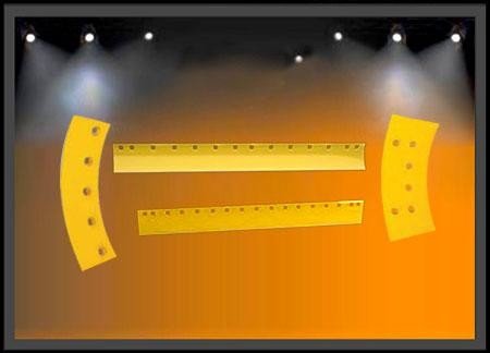 hot sale cat motor grader blade 4T2993 4T2994 4T3004 4T3007 4T3008
