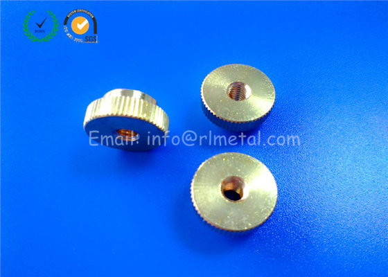 Brass Electrical Fittings Brass Turned Parts For Electronic Connectors