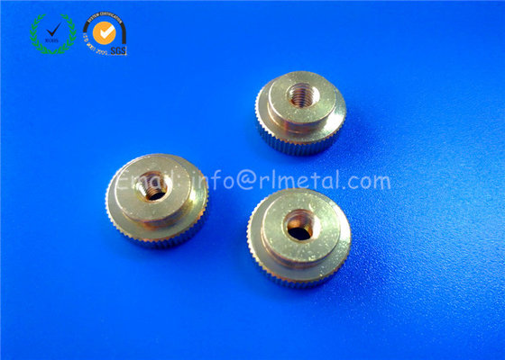 Brass Electrical Fittings Brass Turned Parts For Electronic Connectors