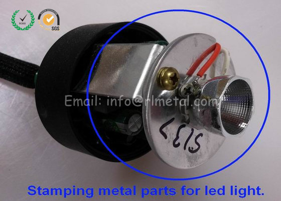 Customized Aluminum Stamping Metal Parts For LED Light Bar Bracket