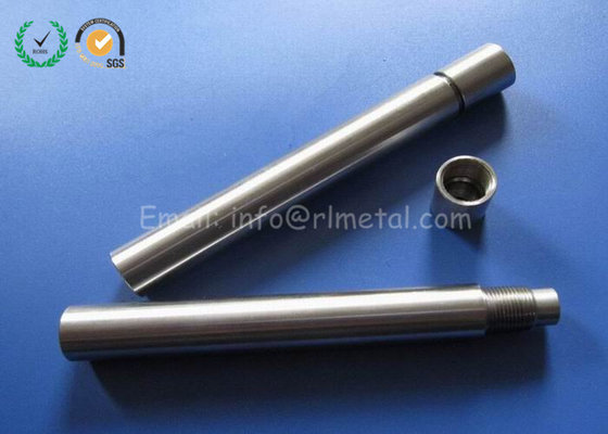 Smooth Anodized Aluminum Linear Shafts Motor Shaft Customized