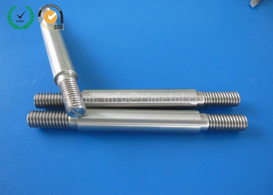 Precision Linear Shafts With Threaded Ends , Rolled Grinding Shafts Stainless Steel
