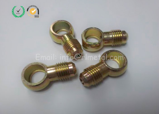 Steel CNC High Performance Automotive Parts Zinc Plating For Fuel Filter System