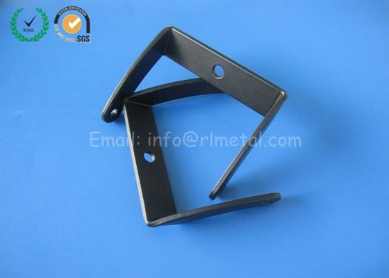 Stainless Steel Custom Metal Stamped Parts LED Light Bracket Black Coating