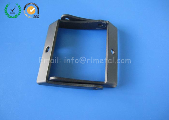 Stainless Steel Custom Metal Stamped Parts LED Light Bracket Black Coating