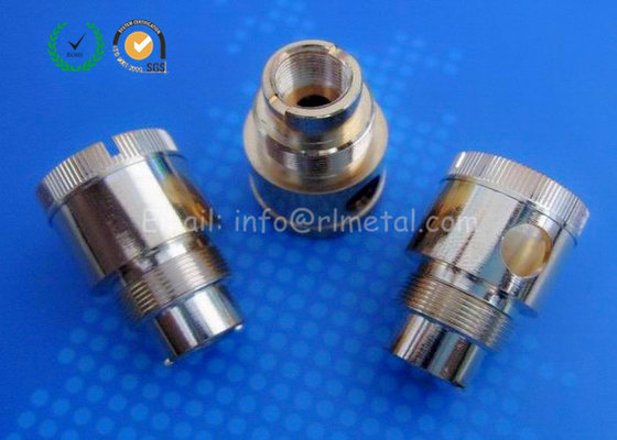 CNC Turning Brass Telecommunication Parts Precision Wire Connectors Custom