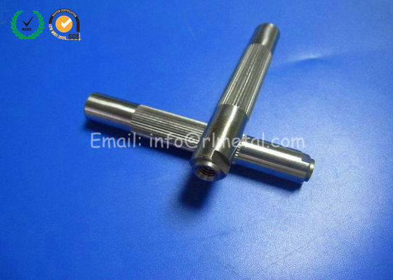 CNC Custom Machined Parts , Precision Motor Shaft Stainless Steel