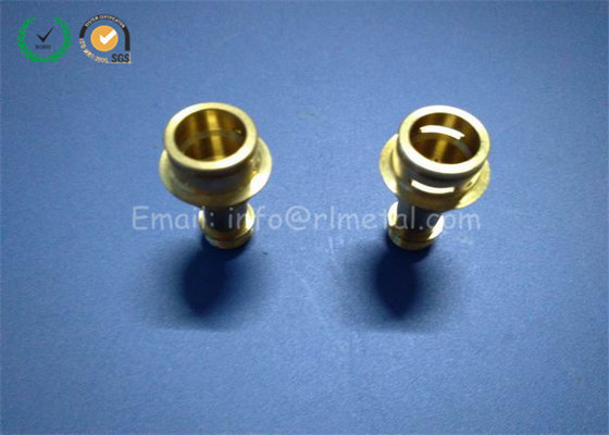 Brass Precision CNC Machining Electronic Spare Parts For Electrical Equipment