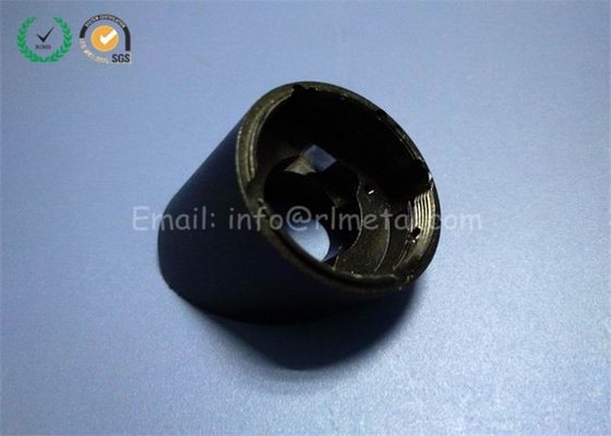 Black Anodized Electronic Spare Parts Aluminum CNC Machining Parts For Camera