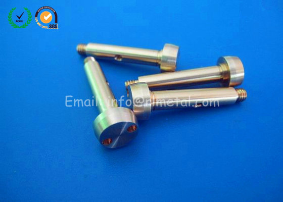 Mechanical Precision CNC Turned Components,Brass Pins Electronic Parts, With Zinc Plating