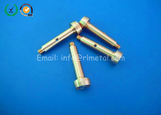 Mechanical Precision CNC Turned Components,Brass Pins Electronic Parts, With Zinc Plating