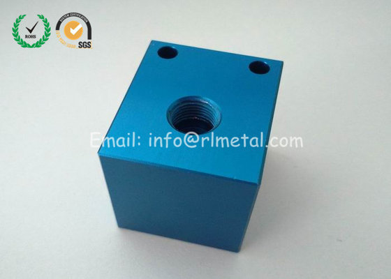Aluminum Anodized Blue CNC Milling Parts CNC Machining Prototype Service