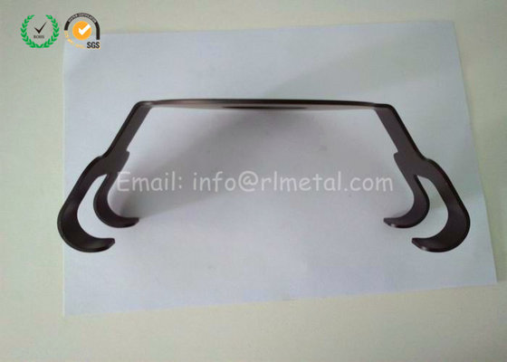 Non Standard Metal Stamped Parts Black Coating Punching Parts Stainless Steel