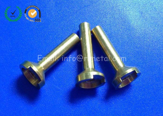 CNC Machining Turning Telecommunication Parts Steel Shafts Zinc Plating