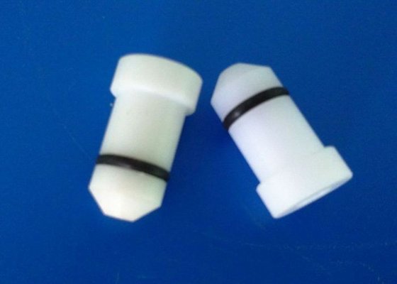 Small White ABS CNC Machined Plastic Parts for Electricity Equipment
