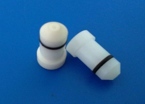 Small White ABS CNC Machined Plastic Parts for Electricity Equipment