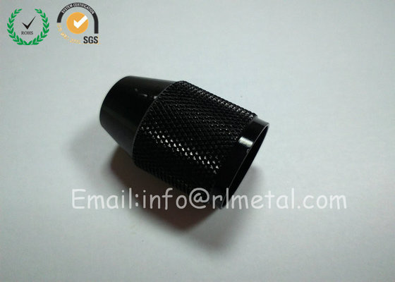 High Precision CNC Round Turning Custom Machined Plastic Parts Black Nylon Nuts Lathe KInurled Thumb Nuts