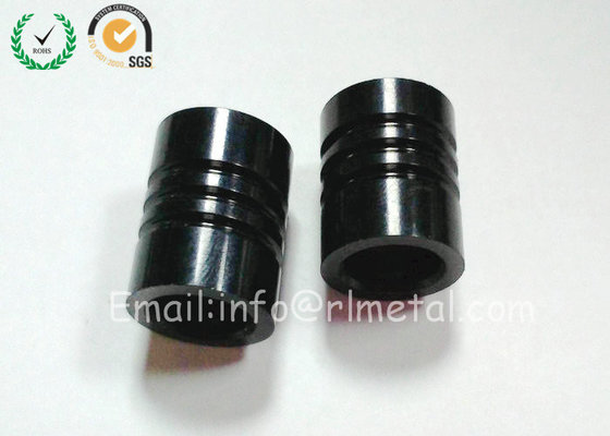 Black Tube Custom Plastic Components Plastic Sleeve Bearings Bushing Machining Elements