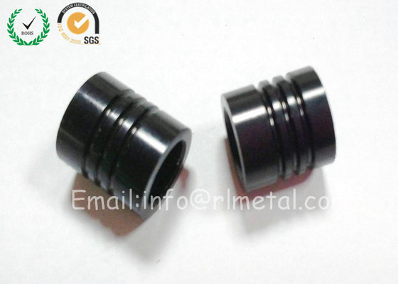 Black Tube Custom Plastic Components Plastic Sleeve Bearings Bushing Machining Elements