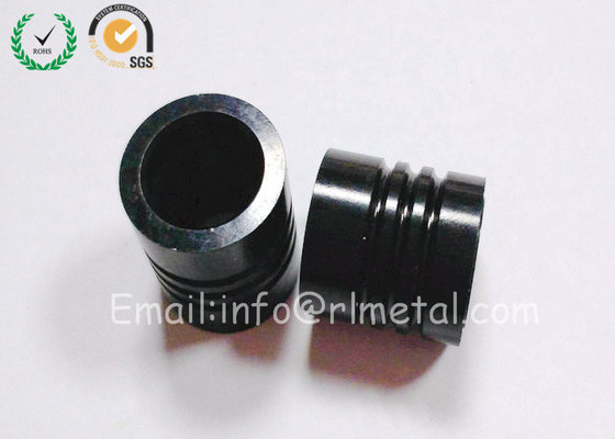 Black Tube Custom Plastic Components Plastic Sleeve Bearings Bushing Machining Elements