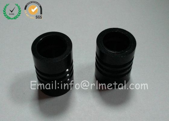 Black Tube Custom Plastic Components Plastic Sleeve Bearings Bushing Machining Elements