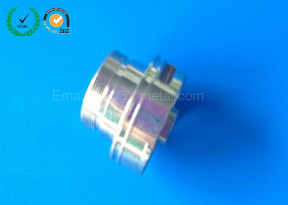 CNC Turning Aluminum Fasteners Metal Machining Parts For Telecommunication Connector Parts